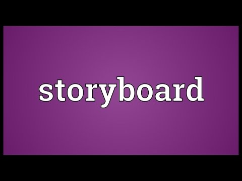 Storyboard Meaning