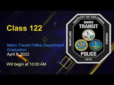 MTPD Graduation Class 122