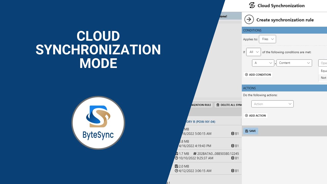 ByteSync - Cloud Synchronization Mode - EASY REMOTE DATA BACKUP📡💾