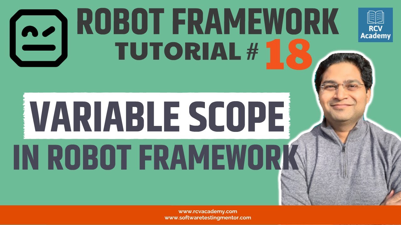 Robot Framework Tutorial #18 - Variable Scope in Robot Framework