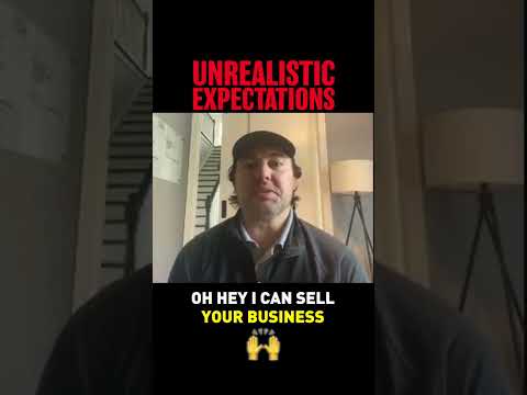 Keeping it real with business owners is key, don't create false expectations.