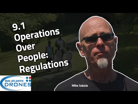 Drone License: Part 107 Certification Training - 9.1 Operations Over People: Regulations