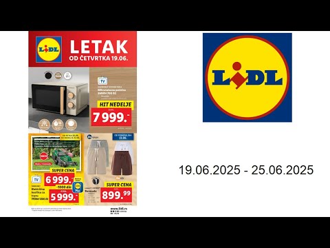 Lidl katalog - Pogledajte naše ponude - Neprehrana - 19.06.-25.06.2025