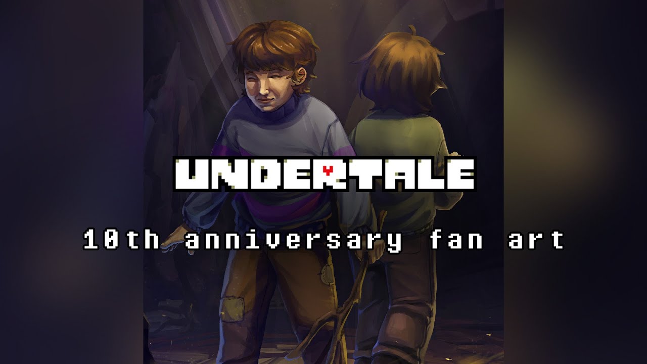 UNDERTALE SPEEDPAINT - 10th anniversary
