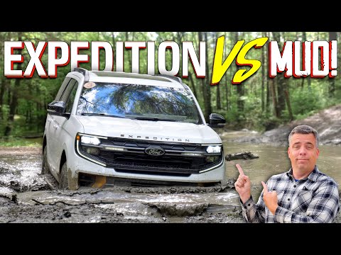The New 2025 Ford Expedition TREMOR Surprised Me Off-road... It's a Muddy Mess