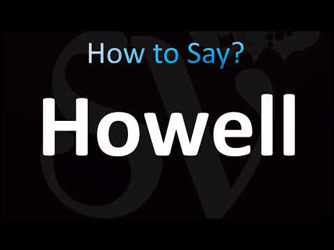 How to Pronounce Howell (CORRECTLY!)