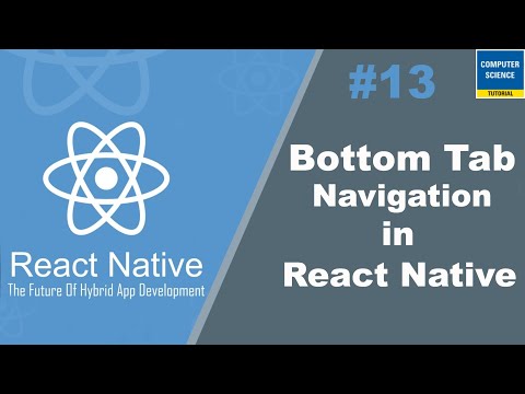 Bottom Tab Navigation in React Native