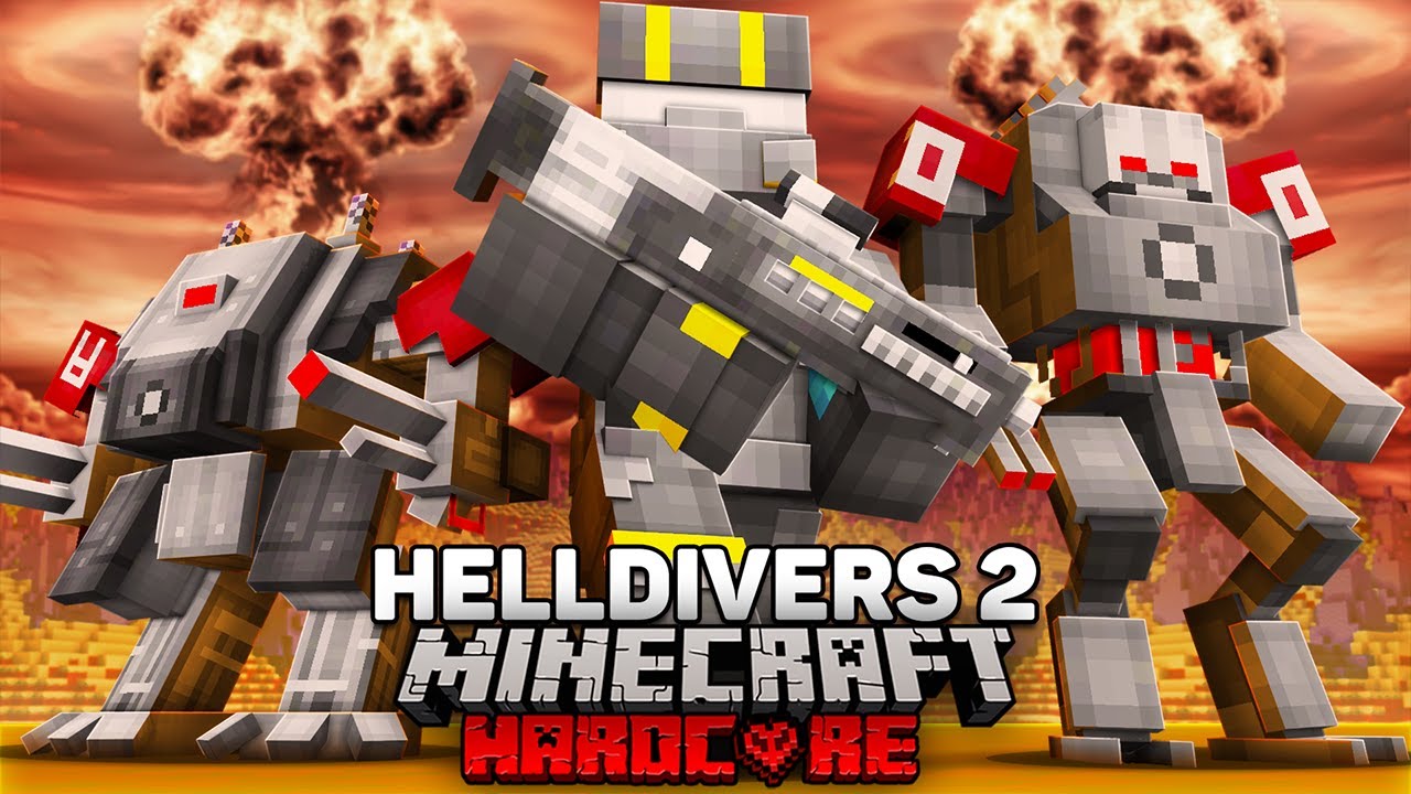 Minecraft Players Simulate HELLDIVERS 2 in Minecraft