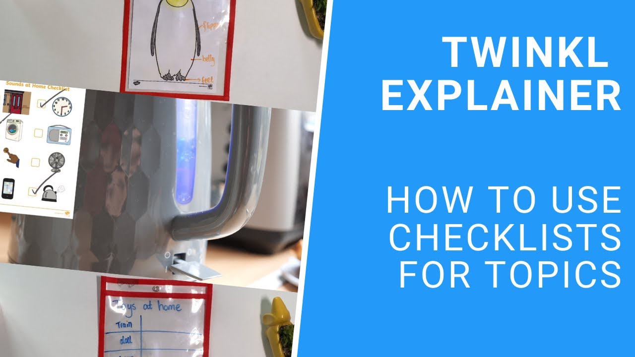 How to Use Checklists for Topics