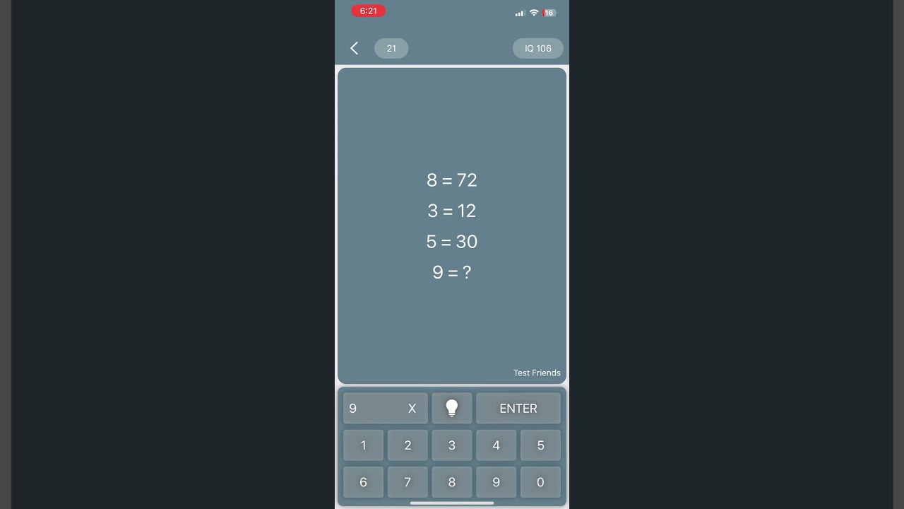 Math Riddle Level 21