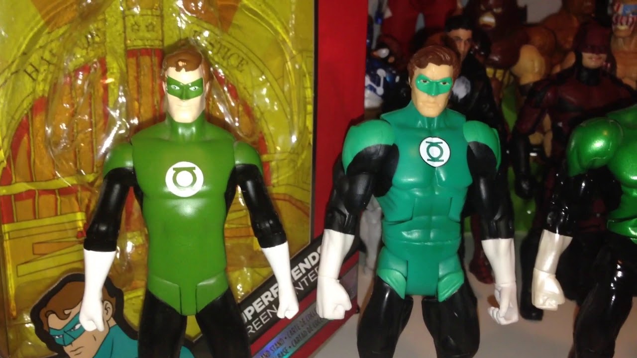 Super Friends Green Lantern Hal Jordan Dc Multiverse Action Figure Review DC Comics Mattel
