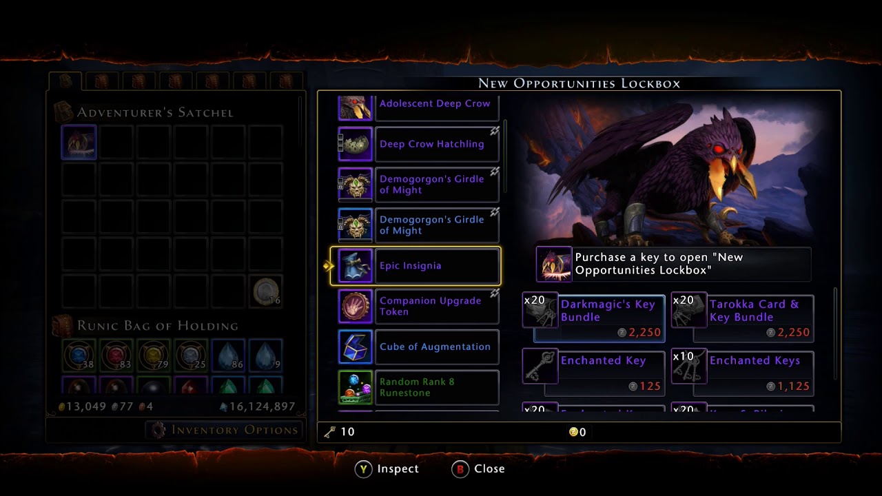 Neverwinter - New Opportunities Lockbox Guide