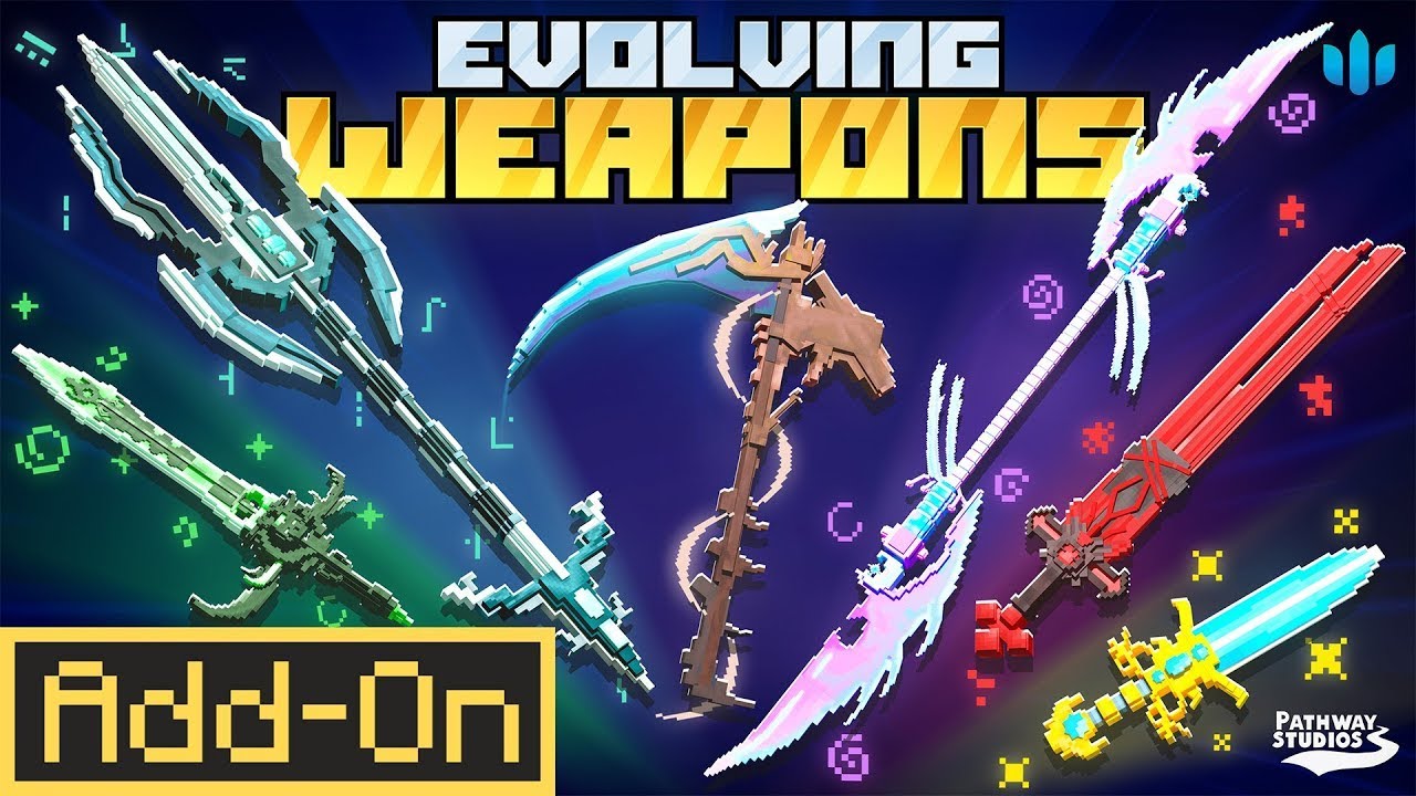 Evolving Weapons | Minecraft Marketplace Addon | Showcase