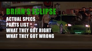 Episode #4 - Brian's Eclipse from The Fast and The Furious - UltraVid.io