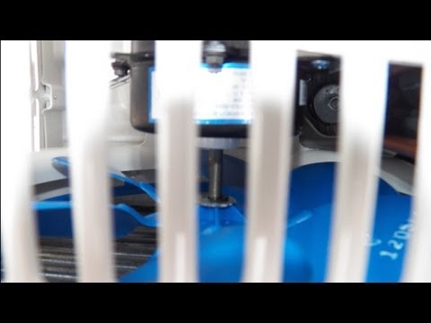 AC slinger blade working to keep your air conditoner cooler.wmv