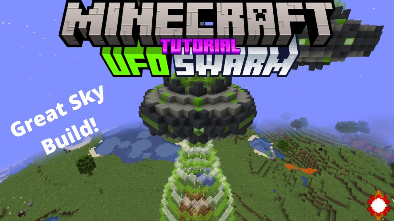 Minecraft How to Build a UFO -Tutorial- - Minecraft Builders