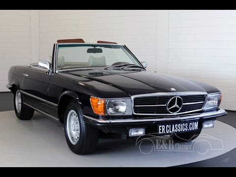 Mercedes Benz 350SL Cabriolet 1971 Dark Blue European version -VIDEO- www.ERclassics.com