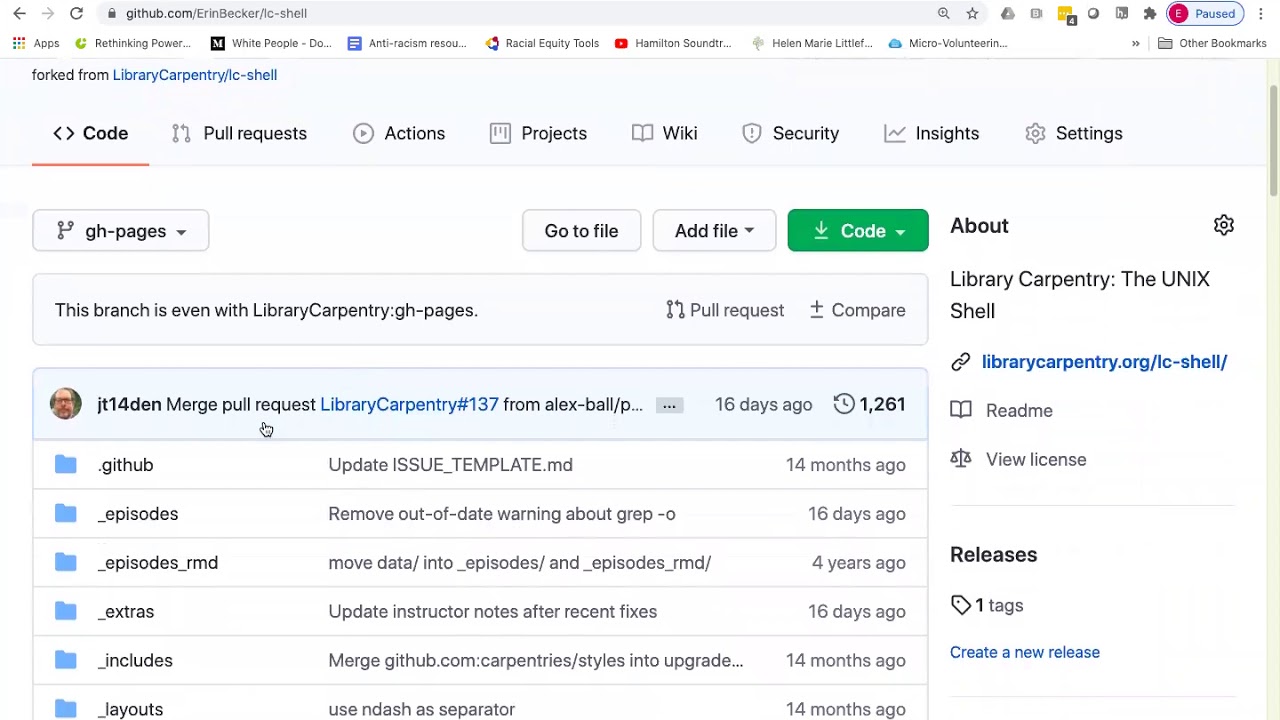 Previewing Your Lesson Contributions on GitHub