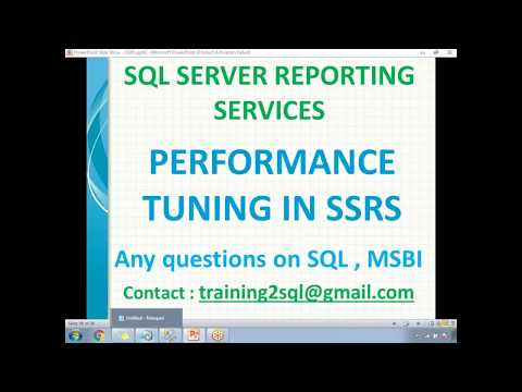 Learn 29 SSRS Performance Tuning Techniques and Tricks - Mind Luster