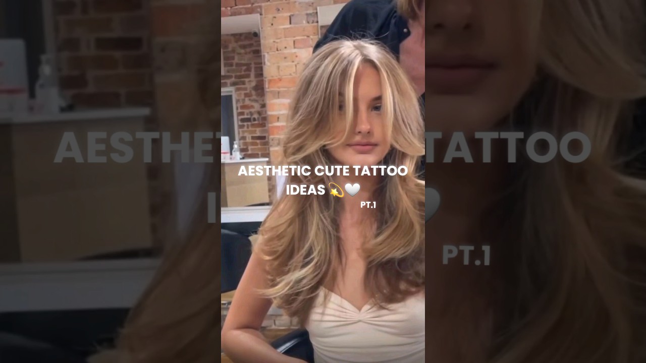 AESTHETIC CUTE TATTOO 💫🤍🦋