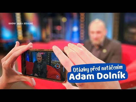 vyjednavač Adam Dolník | Show Jana Krause
