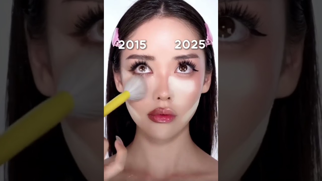 💄✨ 2015 vs 2025 — the GLOW UP is real! See how makeup has leveled up in the last decade 👑🔥