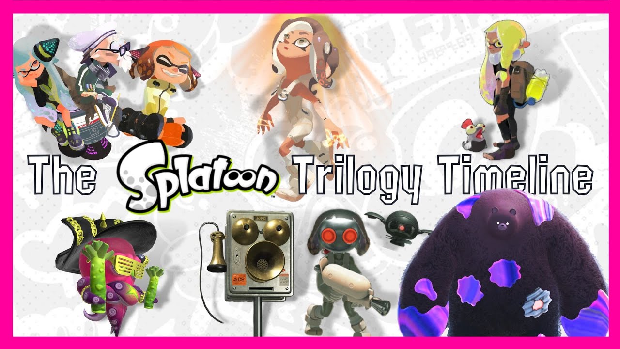 The Splatoon Trilogy Lore Timeline