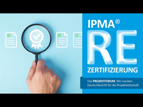 Rezertifizierung Ihrer IPMA-Zertifizierung