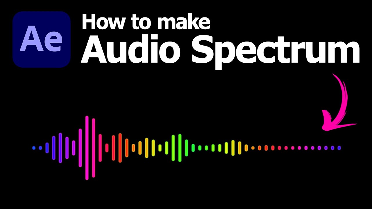 After Effects how to make audio spectrum