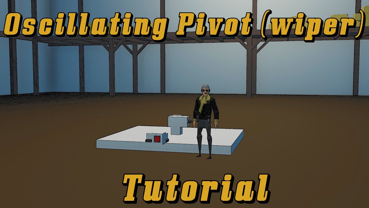 Stormworks Basics: Oscillating Pivot (Wiper) Tutorial #stormworks