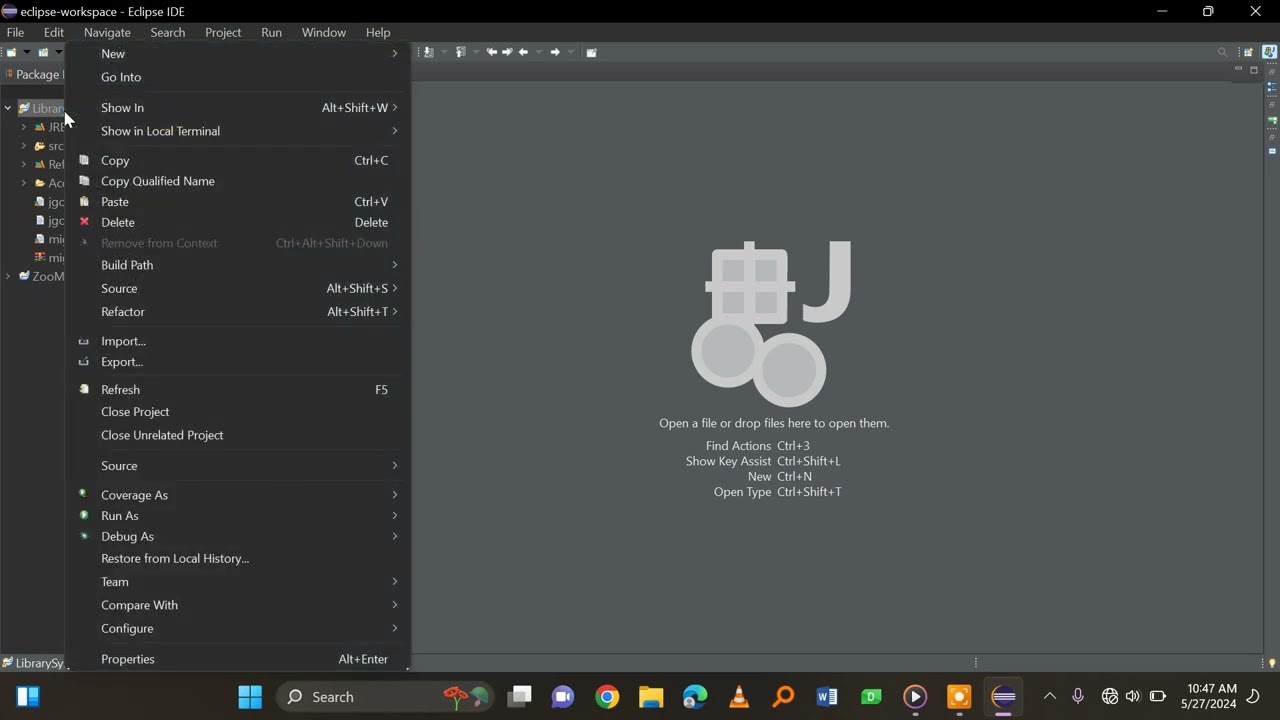 SIMPLE LIBRARY MANAGEMENT SYSTEM IN JAVA SWING