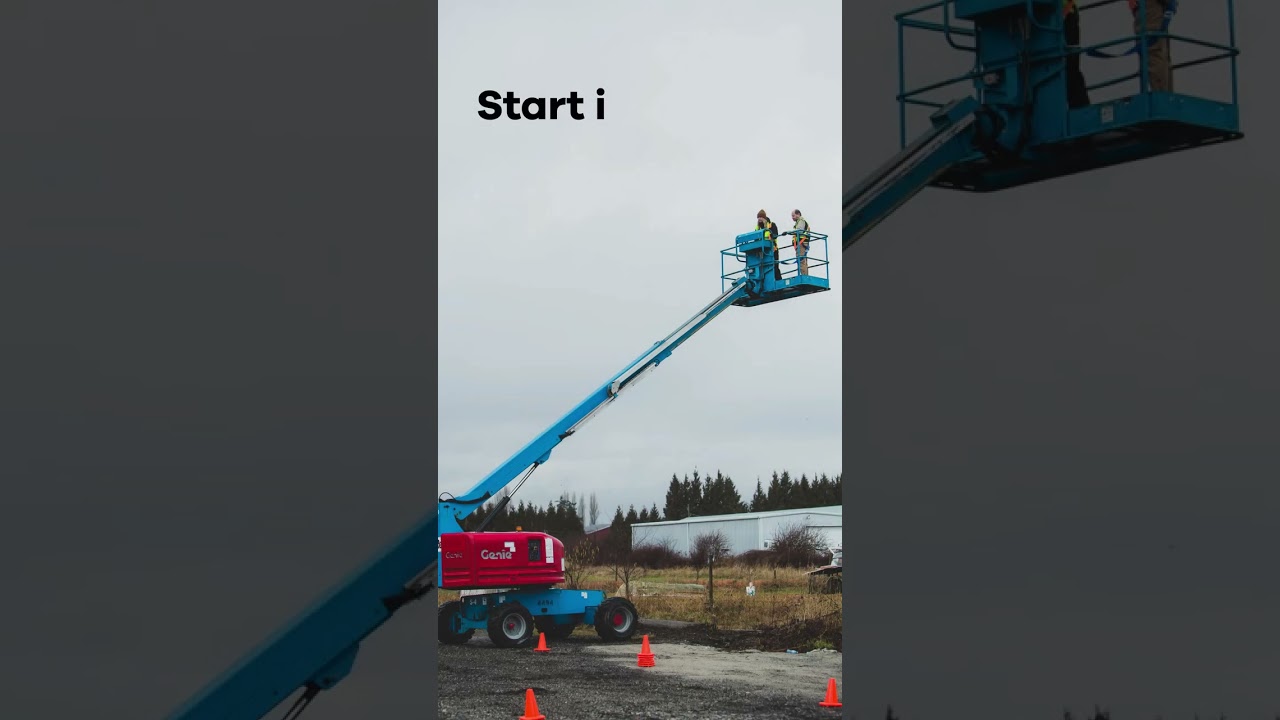 Training for the correct management of MEWP/AWP