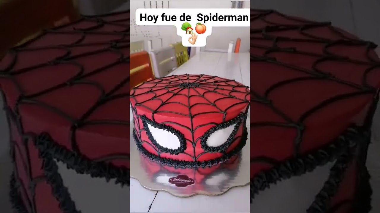 Pastel spider Man!!  Dale 👍🏻 y comparte!!