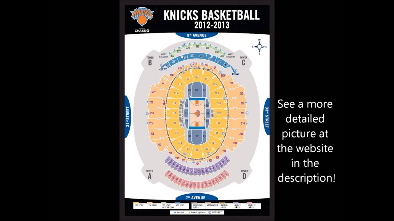 MSG Seating Chart - Basketball