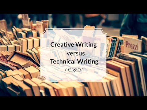 Creative Writing vs. Technical Writing: A Comparison