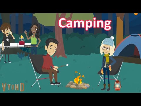 Basic Spanish Conversations for Beginners - Camping [With Subtitle]