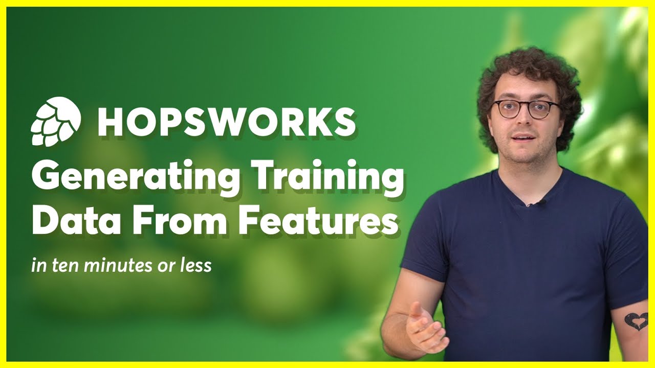 Generating Training Data From Features in Hopsworks