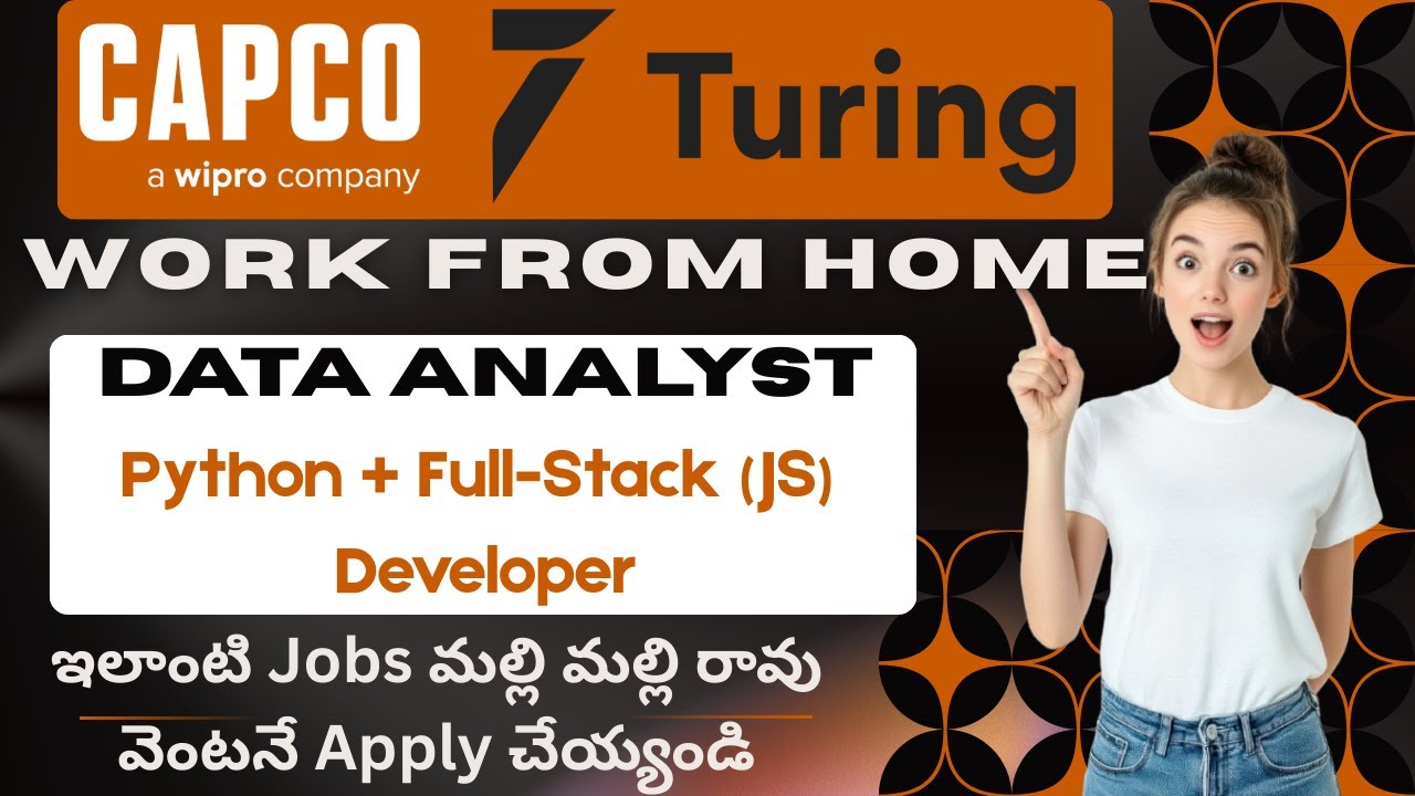 🔥 Work From Home IT Jobs | Python + Full-Stack (JavaScript) Developer & Data Analyst |Capco / Turing