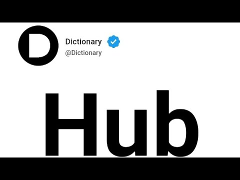 Hub Meaning In English