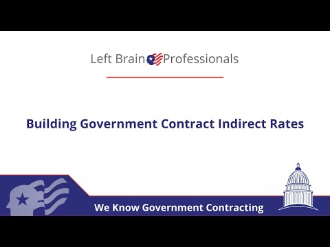 Building Government Contract Indirect Rates