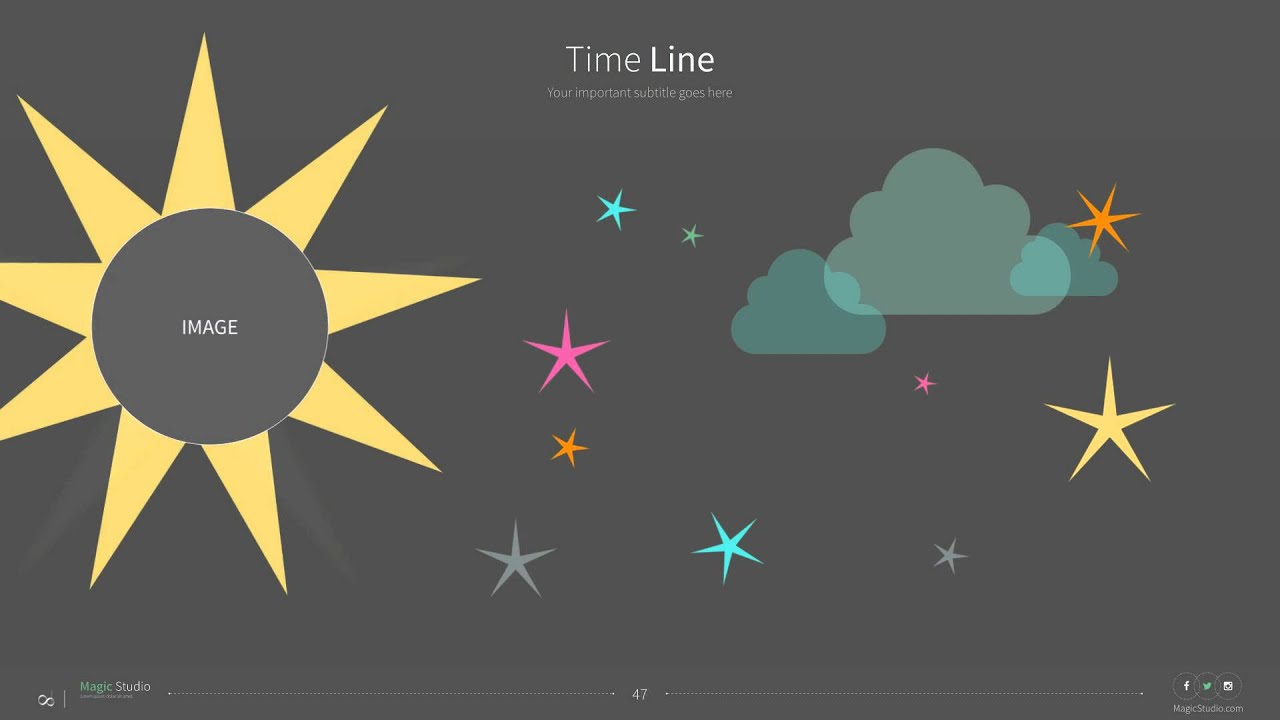 Magic Keynote Template | Dark Version