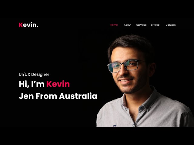 Creating a Responsive Portfolio Website with HTML, CSS, and JavaScript ...