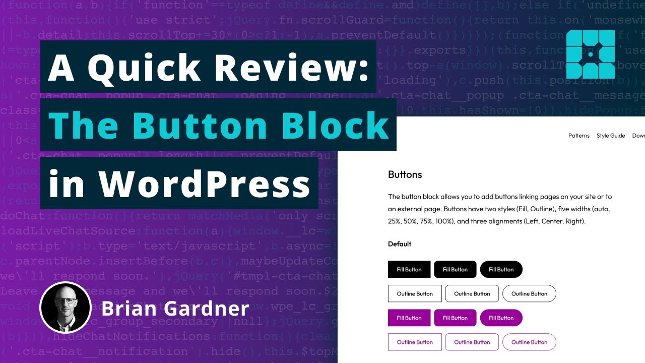 Quick Review: The WordPress Buttons Block