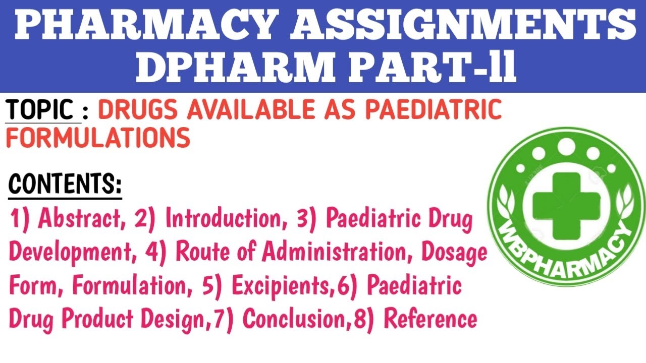 Understanding Pediatric Drug Formulations: A Comprehensive Guide ...
