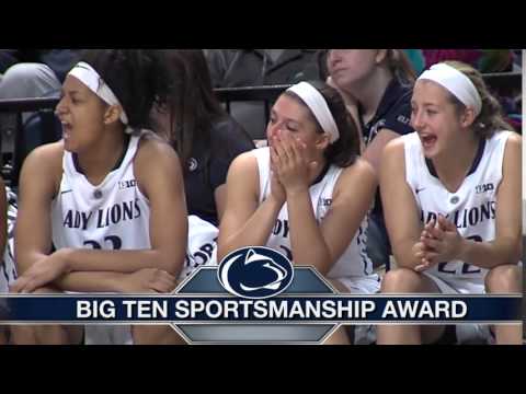 WBB: B1G Sportsmanship Award - Sarah McMurtry
