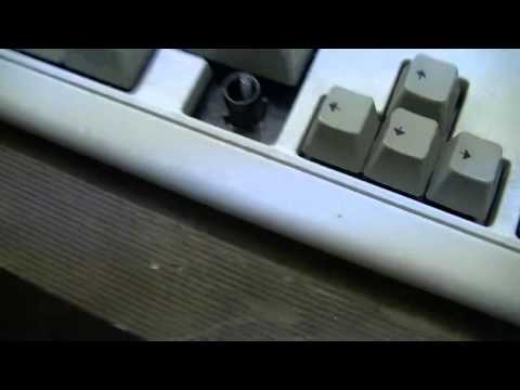 Testing a 1993 IBM Model M Keyboard