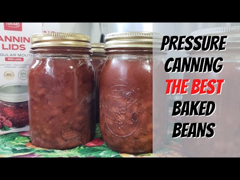 The Best Home Canned Baked Beans with Forjars Lids