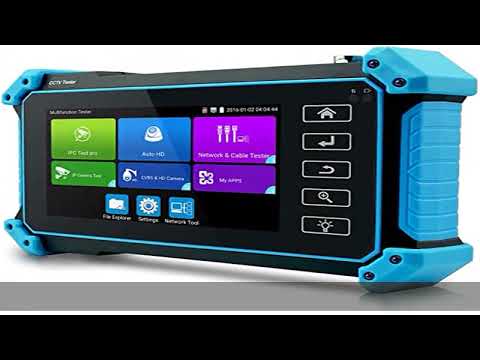 EVERSECU CCTV IP Camera Tester Monitor, 8MP AHD CVI TVI CVBS IP Camera Test 4K HD Display Video Mon