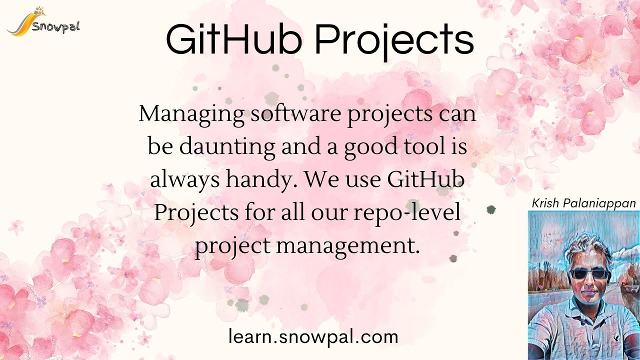 Snowpal Education: Manage Projects on Github