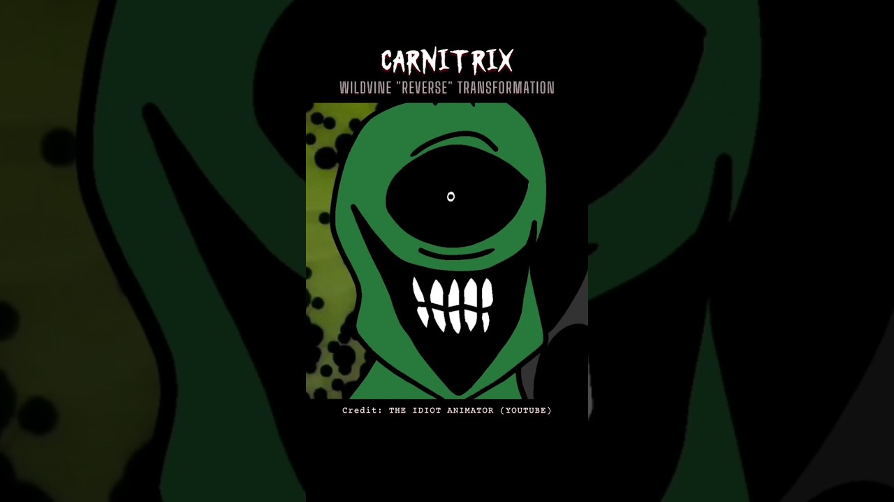 Ben 10: Carnitrix | Wildvine Reversed transformation #ben10 #carnitrix #wildvine